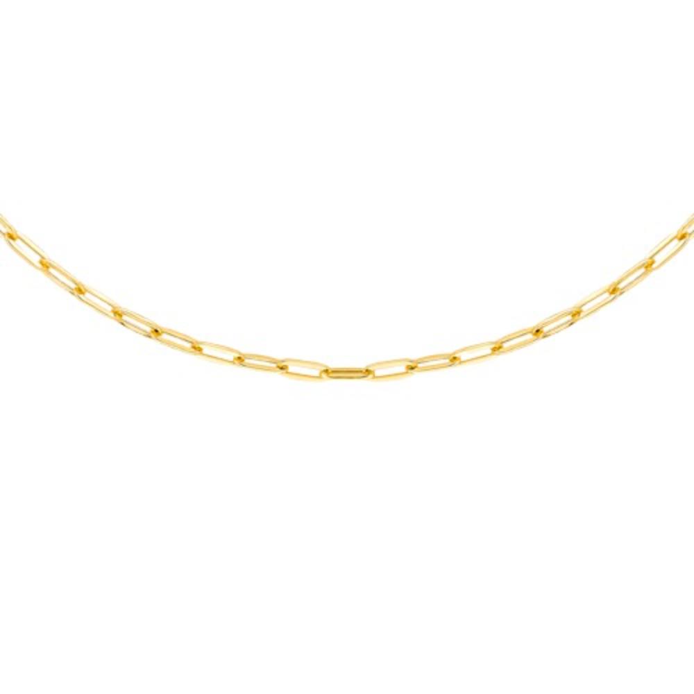9ct Gold Paper Chain 24" – Bannon Jewellers