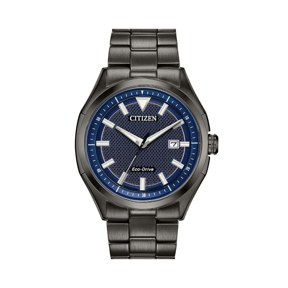 Citizen Eco-Drive Sport Steel Blue Dial 41mm Watch AW1147-52L – Bannon ...