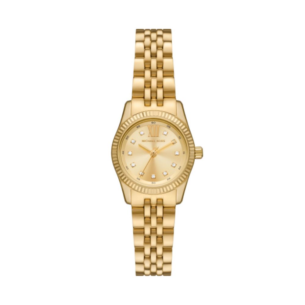 Michael Kors Lexington Quartz Gold Tone Steel 26mm Ladies Watch MK4741 ...